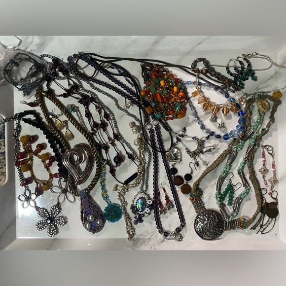 Jewelry | Huge Jewelry Lot Handmade Fashion | Poshmark